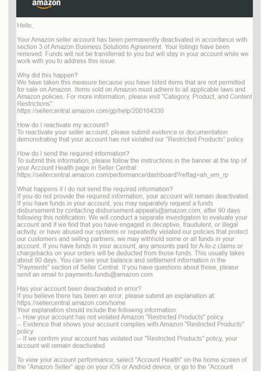 What is section 3 of Amazon Business Solutions Agreement