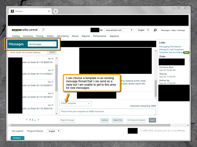 Message Templates and New Placeholder Feature
