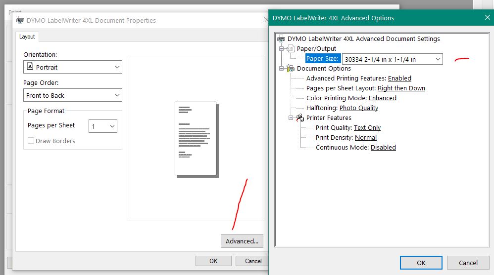 Barcodes not printing correctly for FBA labels