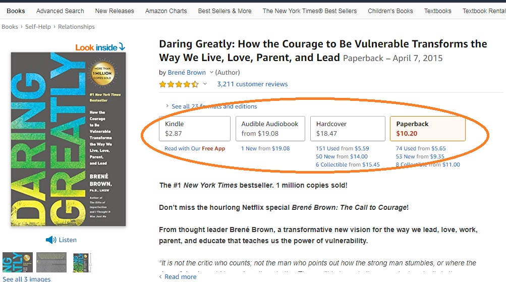 How to set up cover variations for a Book on Amazon.com