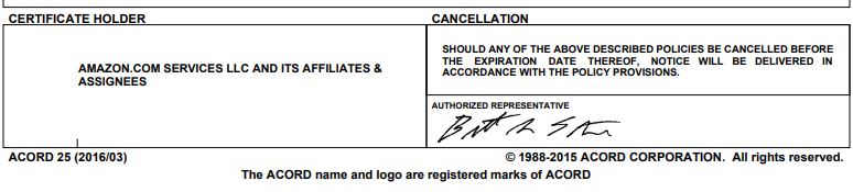 Issue with uploading insurance certificate