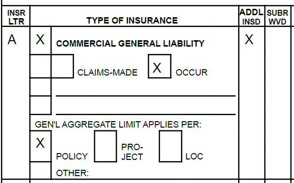Issue with uploading insurance certificate