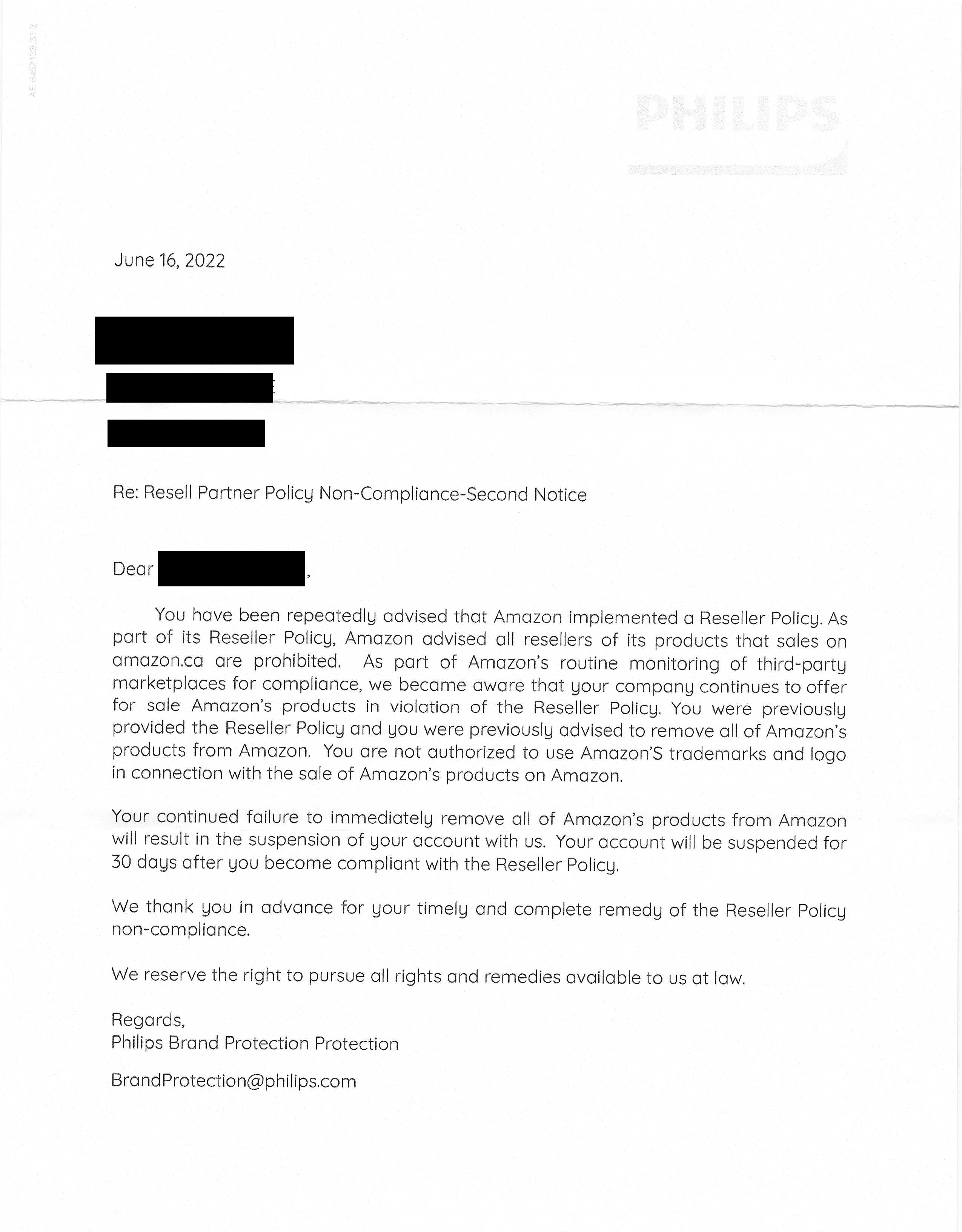 Is this letter some kind of scam?