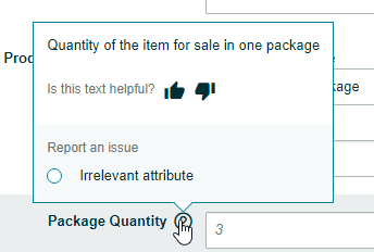 "Number of items" vs "package quantity" - confusion