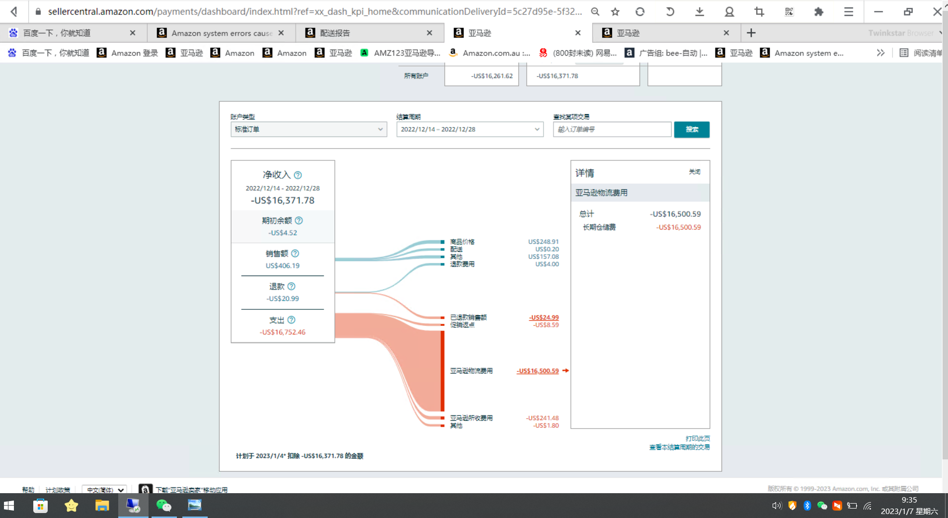 Amazon wrongly charged huge long-term storage fees ($16500) for ...